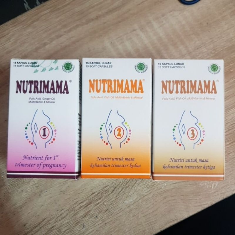 Jual NUTRIMAMA BOX 15 KAPSUL | Shopee Indonesia
