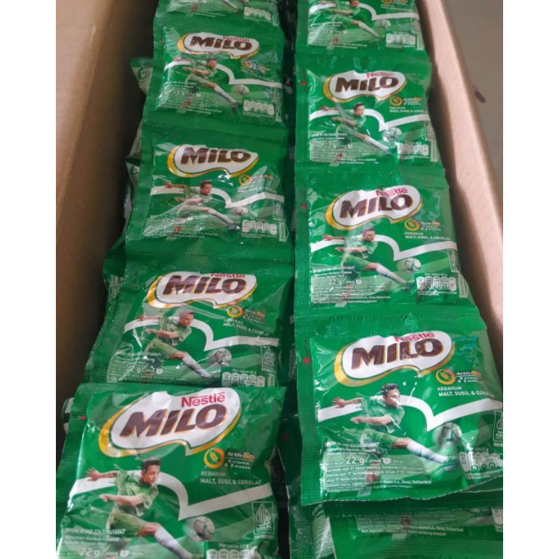 Jual Susu Milo Renteng 10pcx22gr rasa coklat | Shopee Indonesia