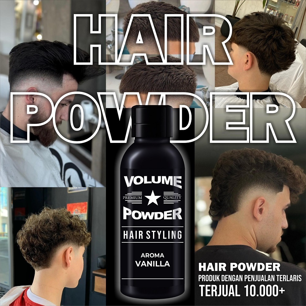 Jual BEST HAIR POWDER RAMBUT PENAMBAH VOLUME RAMBUT HAIR POWDER (5K ...