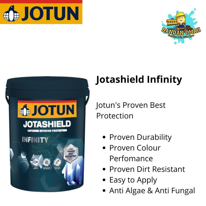 Jual Cat Tembok Eksterior / Jotun Jotashield Infinity / Superior ...