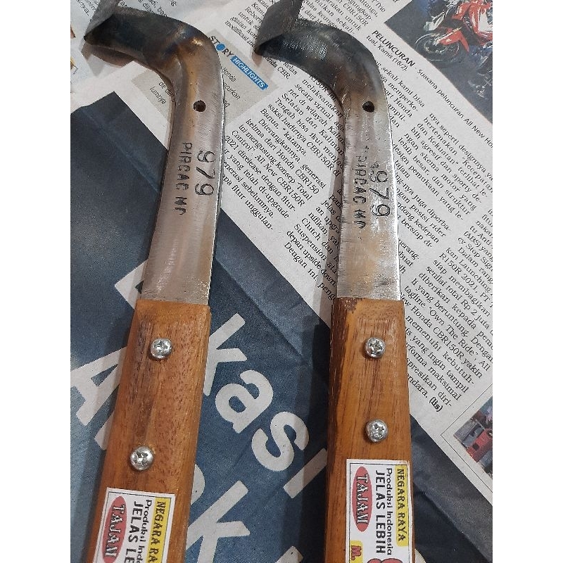 Jual pisau sadap getah karet 979 pircacing asli | Shopee Indonesia