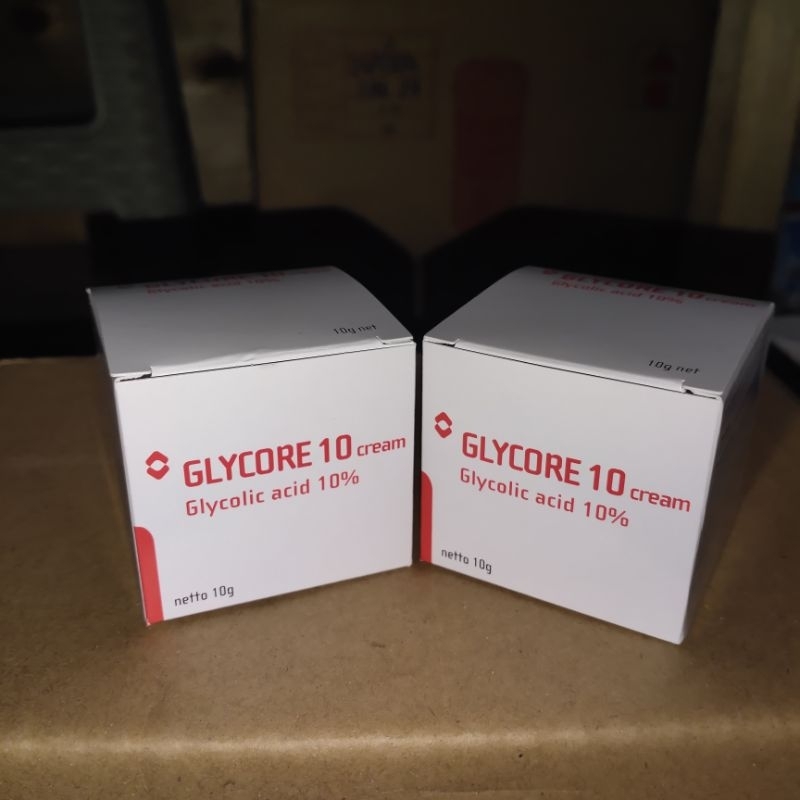 Jual glycore 10 cream untuk flek hitam hiperpigmentasi dan noda noda ...