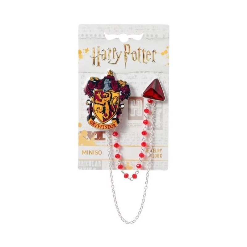 Jual Miniso x Harry Potter Brooch Bros Pin Aksesoris Pakaian Tas Series Hogwarts Gryffindor ...