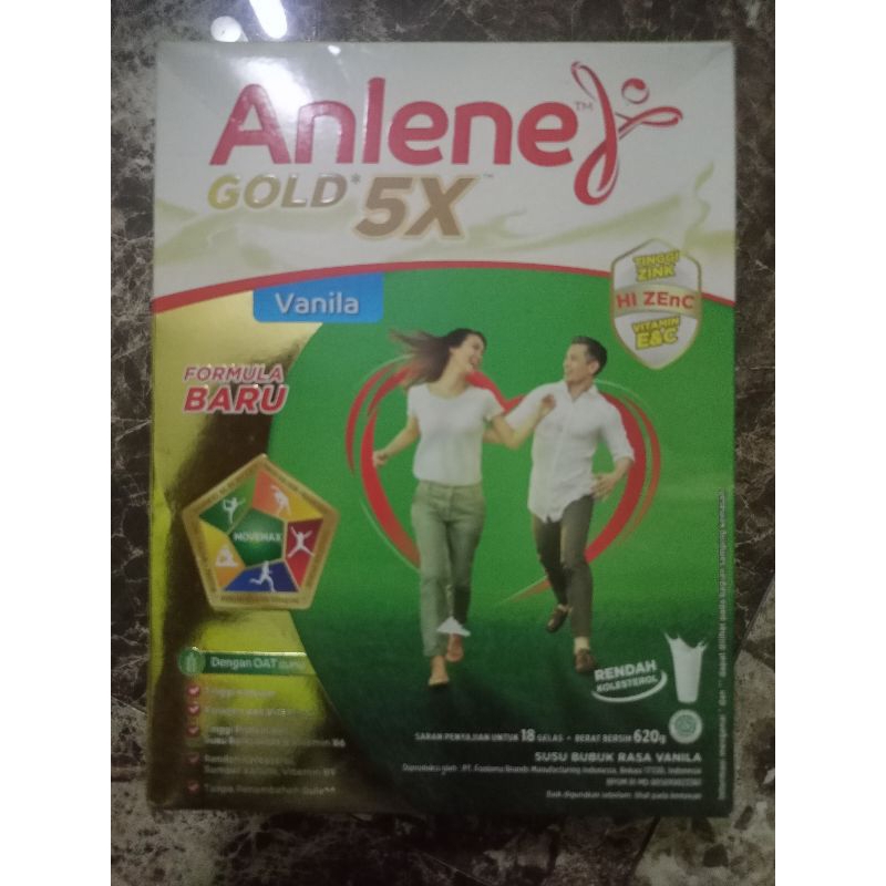 Jual Exp Januari 2025 Anlene Gold Vanila 620g | Shopee Indonesia