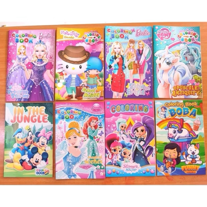 Jual Buku Mewarnai Anak Kecil Belajar Warna Buku Anak Paud Anak Tk ...