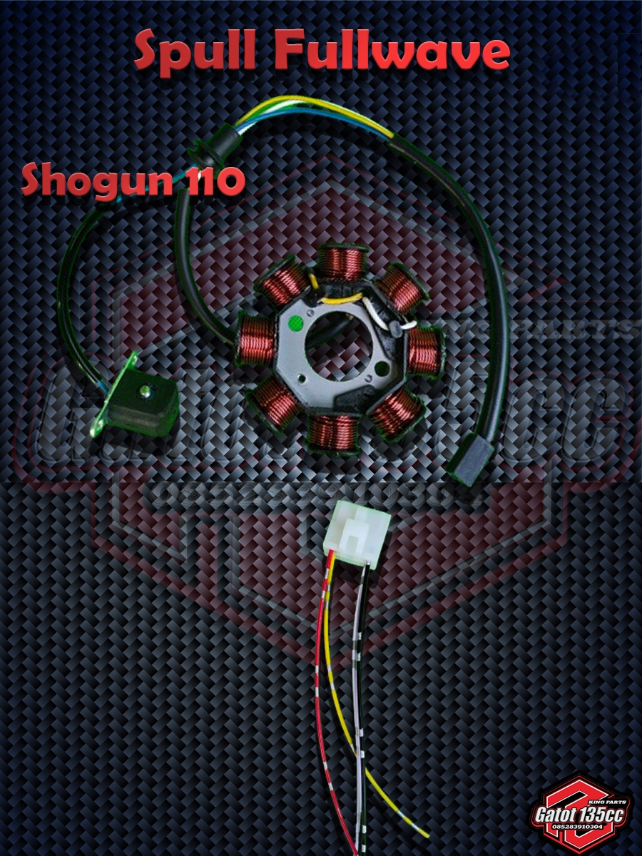 Jual Spull Fullwave Shogun kebo 110cc PNP pakai kiprok Nmax atau tiger ...