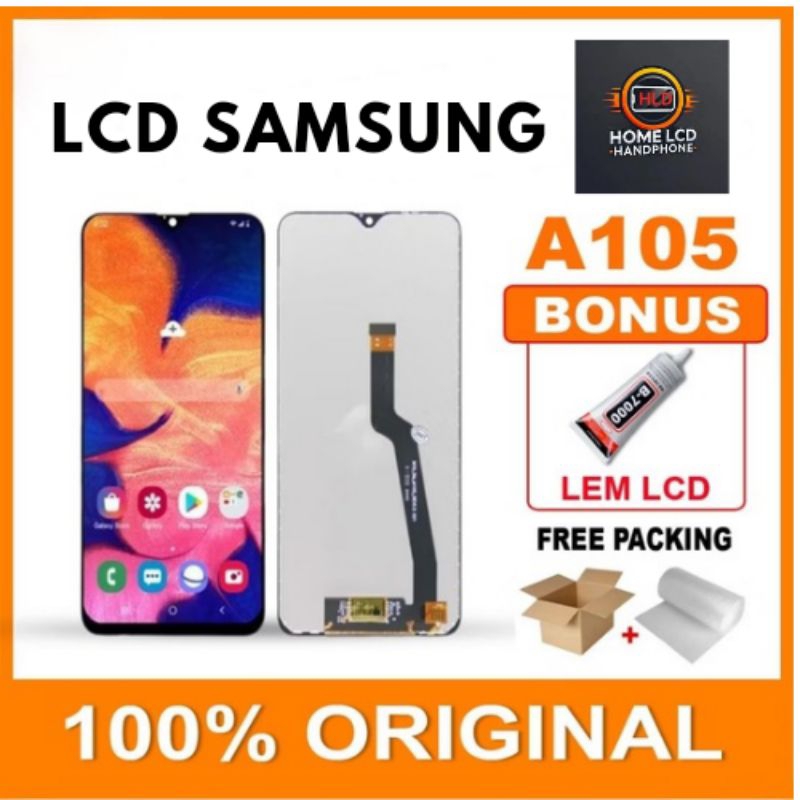 Jual (ORIGINAL) LCD SAMSUNG GALAXY A10/M10/A105/M105 LAYAR SENTUH ...