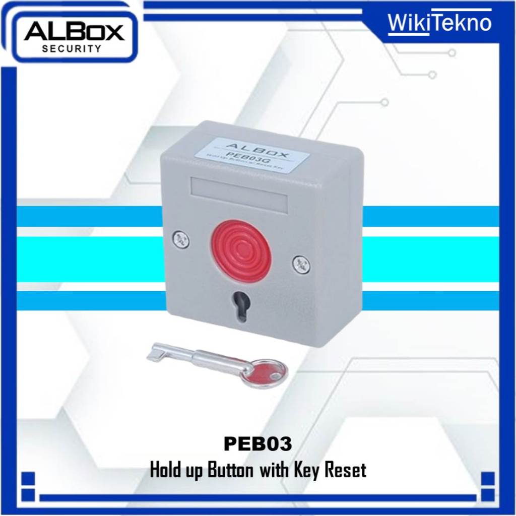 Jual Panic Button Alarm - Hold up Button with Reset Key - Albox PEB03 ...