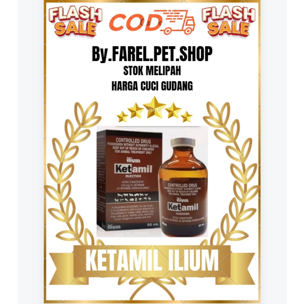 Jual KETAMIL 50 ML OBAT HEWAN TERNAK | Shopee Indonesia