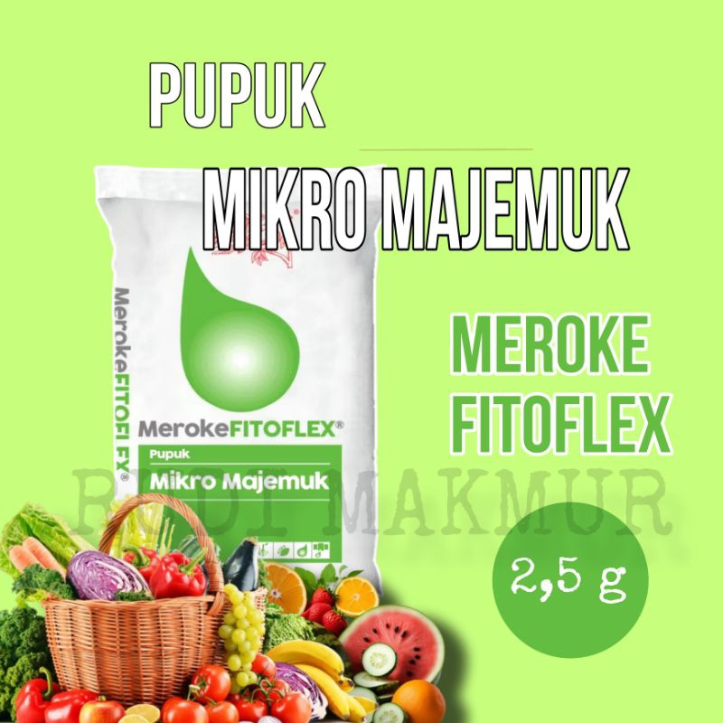 Jual PUPUK MEROKE FITOFLEX 2,5 GRAM KEMASAN PABRIK | Shopee Indonesia