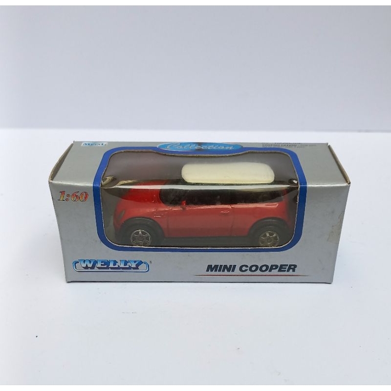 Jual welly nex new mini cooper diecast 1/60 | Shopee Indonesia