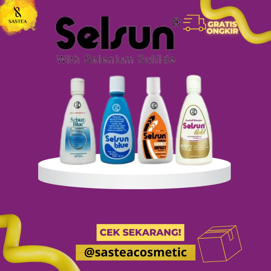 Jual Shampoo Selsun Hair Care Lengkap / Selsun Anti Ketombe / Shampo ...