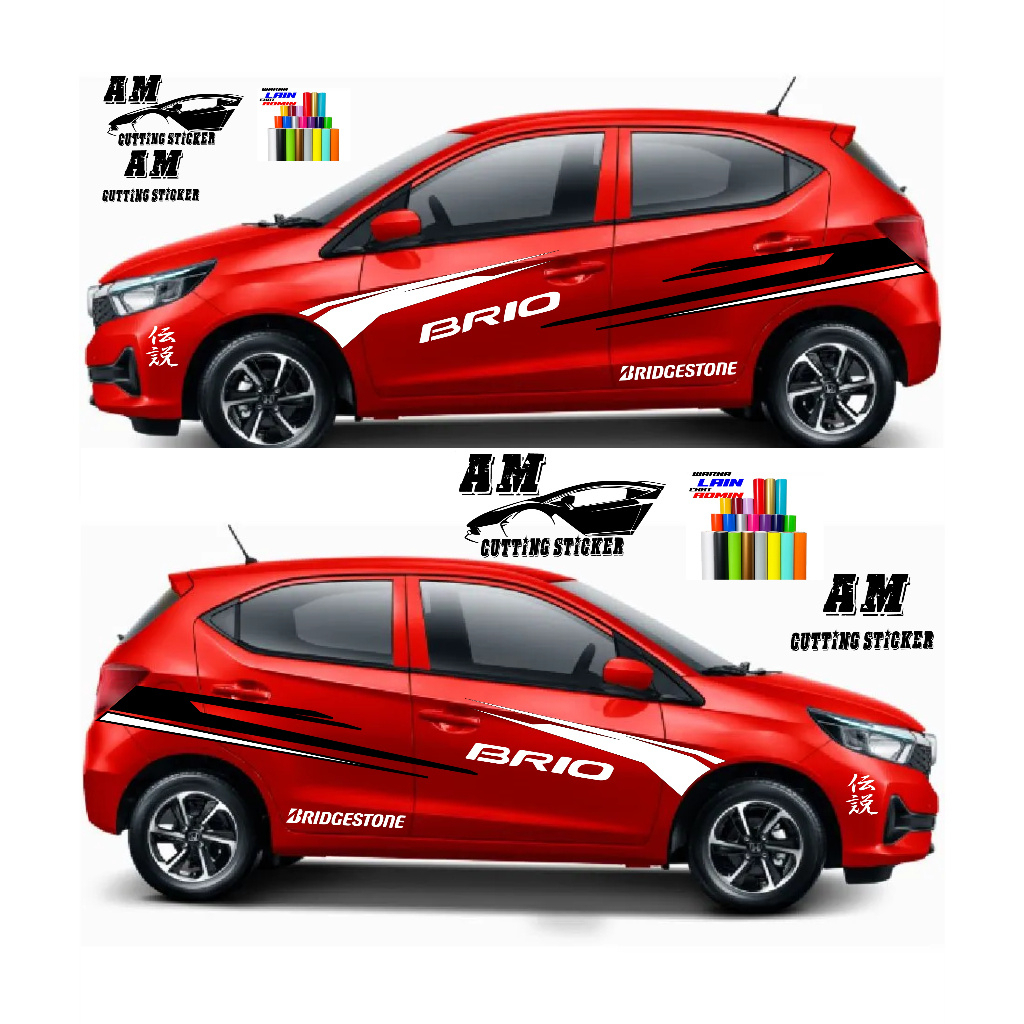 Jual STIKER MOBIL AGYA,AYLA,CALYA BRIO LIST STICKER MOBIL STICKER ...