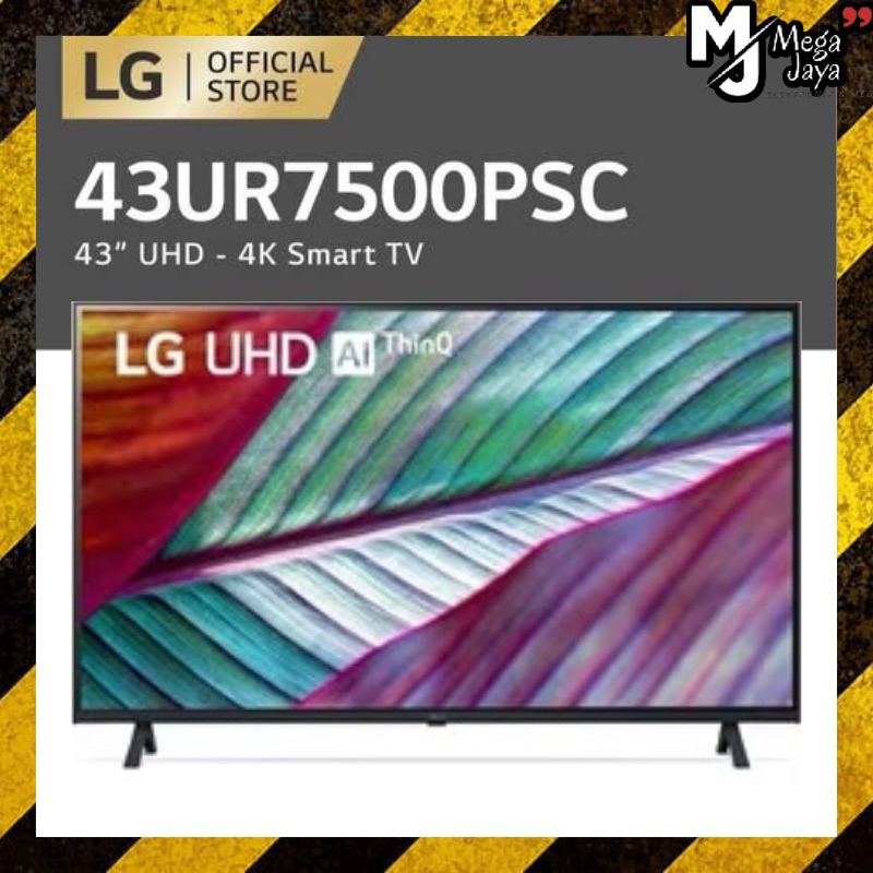 Jual SMART TV LG 43UR7500PSC RESOLUSI UHD 4K UKURAN 43 INCH / GARANSI ...