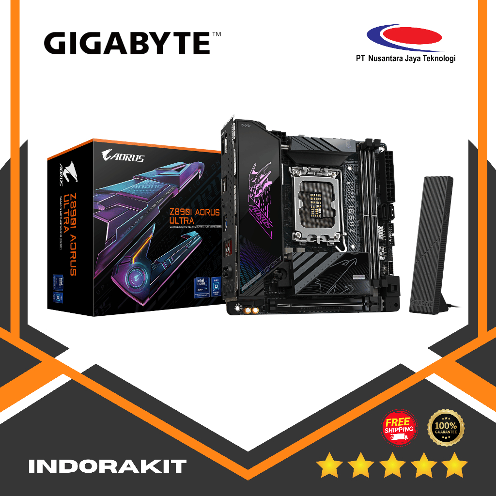 Jual Gigabyte Motherboard Z890I Aorus Ultra Socket LGA1851 Mini-ITX ...