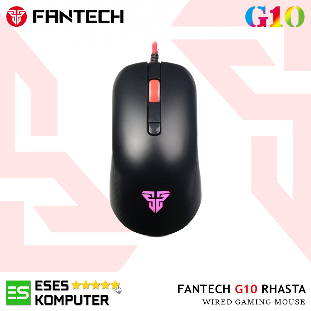 Jual Mouse Fantech G10 Rhasta RGB | Mouse Gaming | Shopee Indonesia
