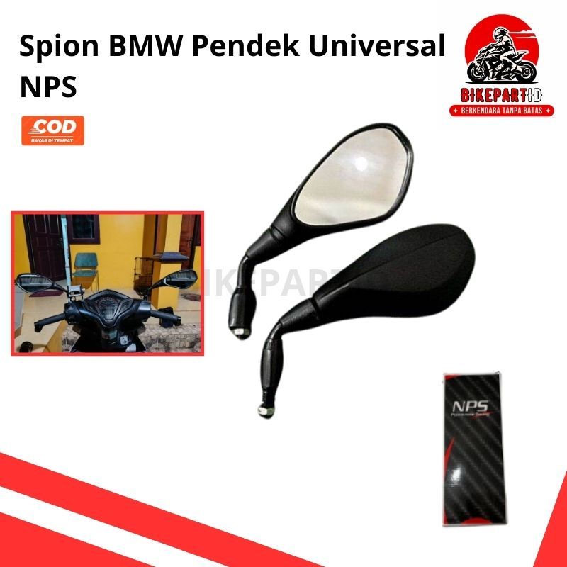 Jual Spion Motor NPS Model BMW Europe Pendek Vario 125 Vario 150 PCX ...