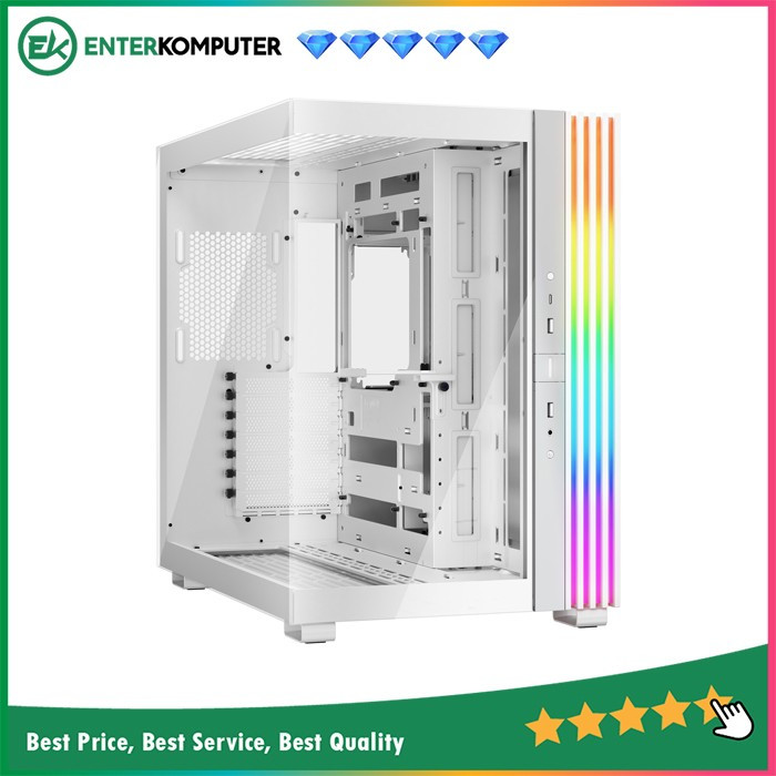 Jual be quiet! Gaming Case LIGHT BASE 600DX White - Impressive ...