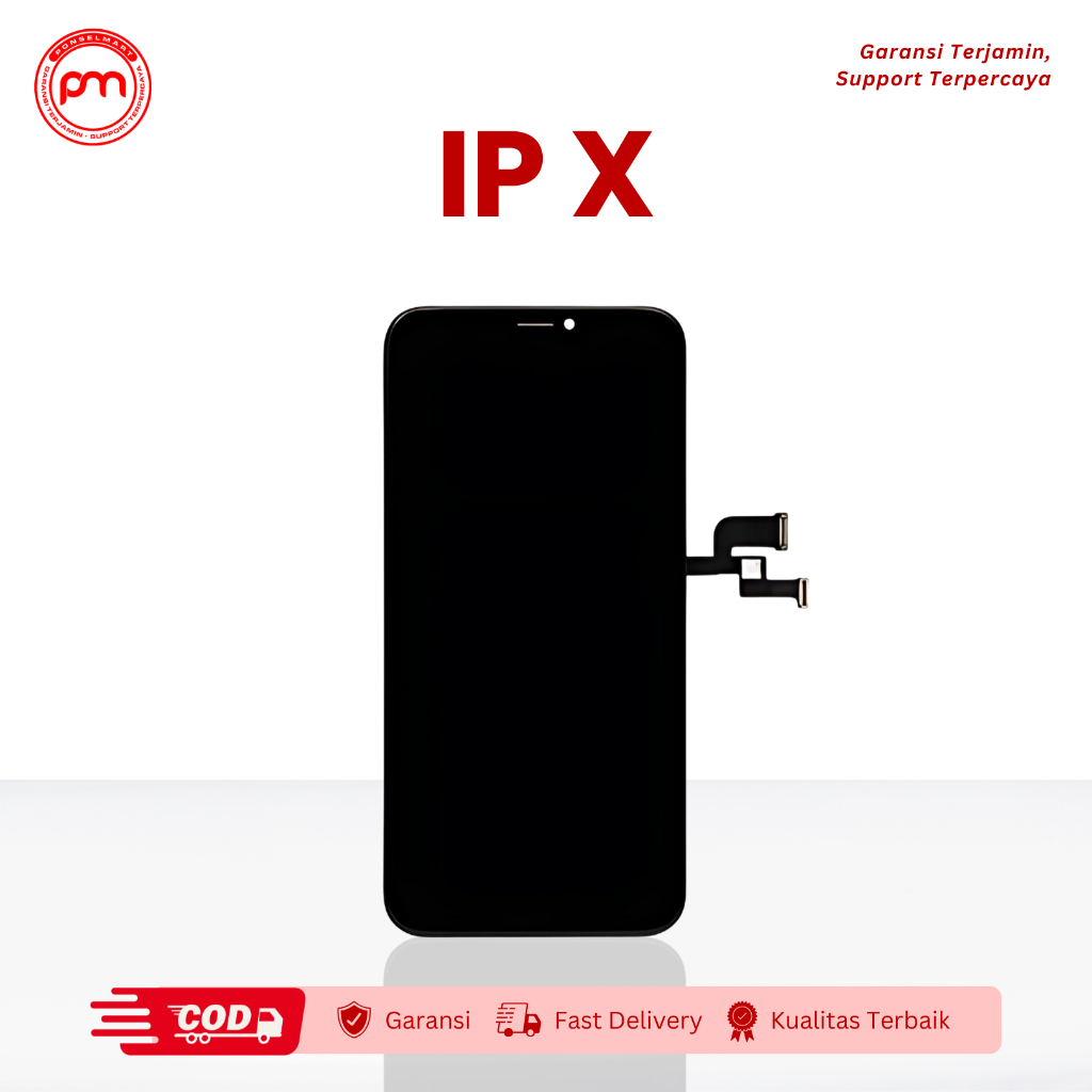 Jual LCD IP X Original Quality Support Truetone | Shopee Indonesia