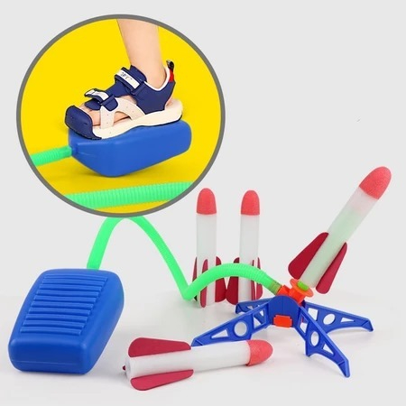 Jual { OMG } MAINAN ANAK PELUNCUR ROKET LED SET - PERMAINAN PEDAL ...