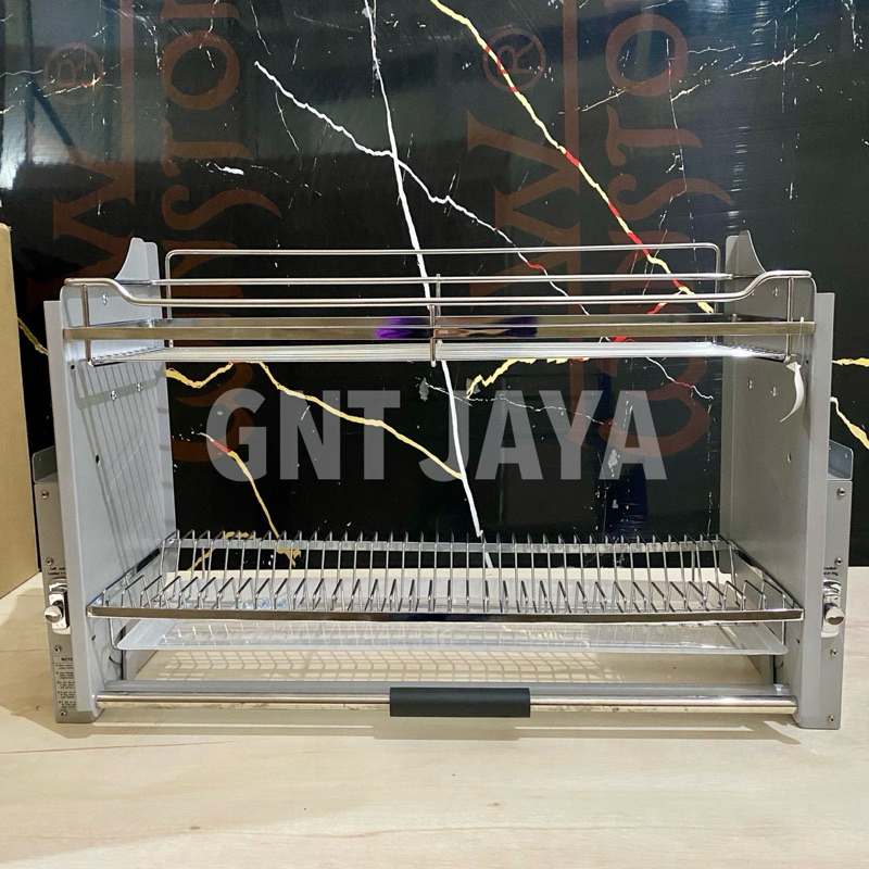 Jual RAK PIRING PULL DOWN STAINLESS bisa di tarik ke bawah tempat ...