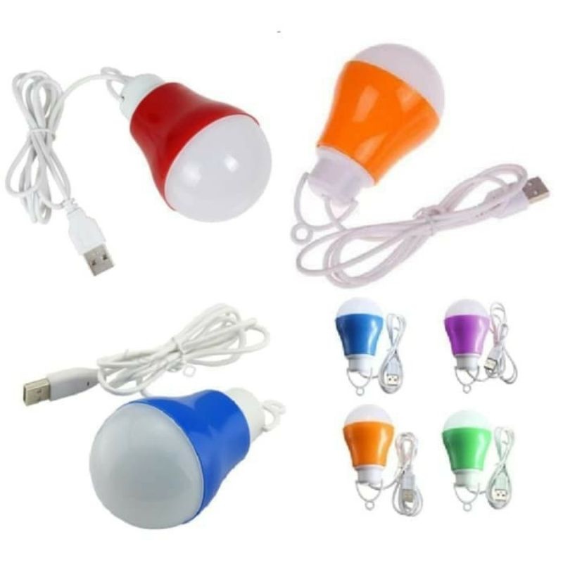 Jual LAMPU BOHLAM USB LED/LAMPU LED MINI GANTUNG 7 WATT (ini ukuran ...