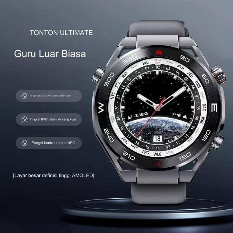 Jual Jam Tangan Pintar X5 PRO Max 1.46nch Bluetooth Panggilan Fungsi ...