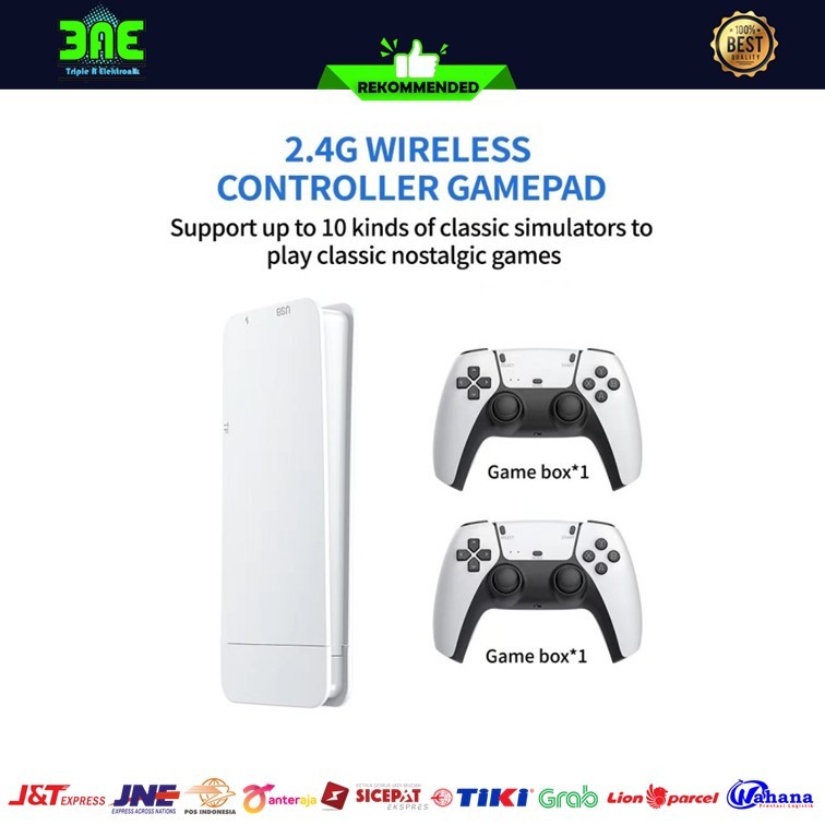 Jual HDMI Game Stick TV M15 P5 PS5 Model Wireless Controller Gamepad ...