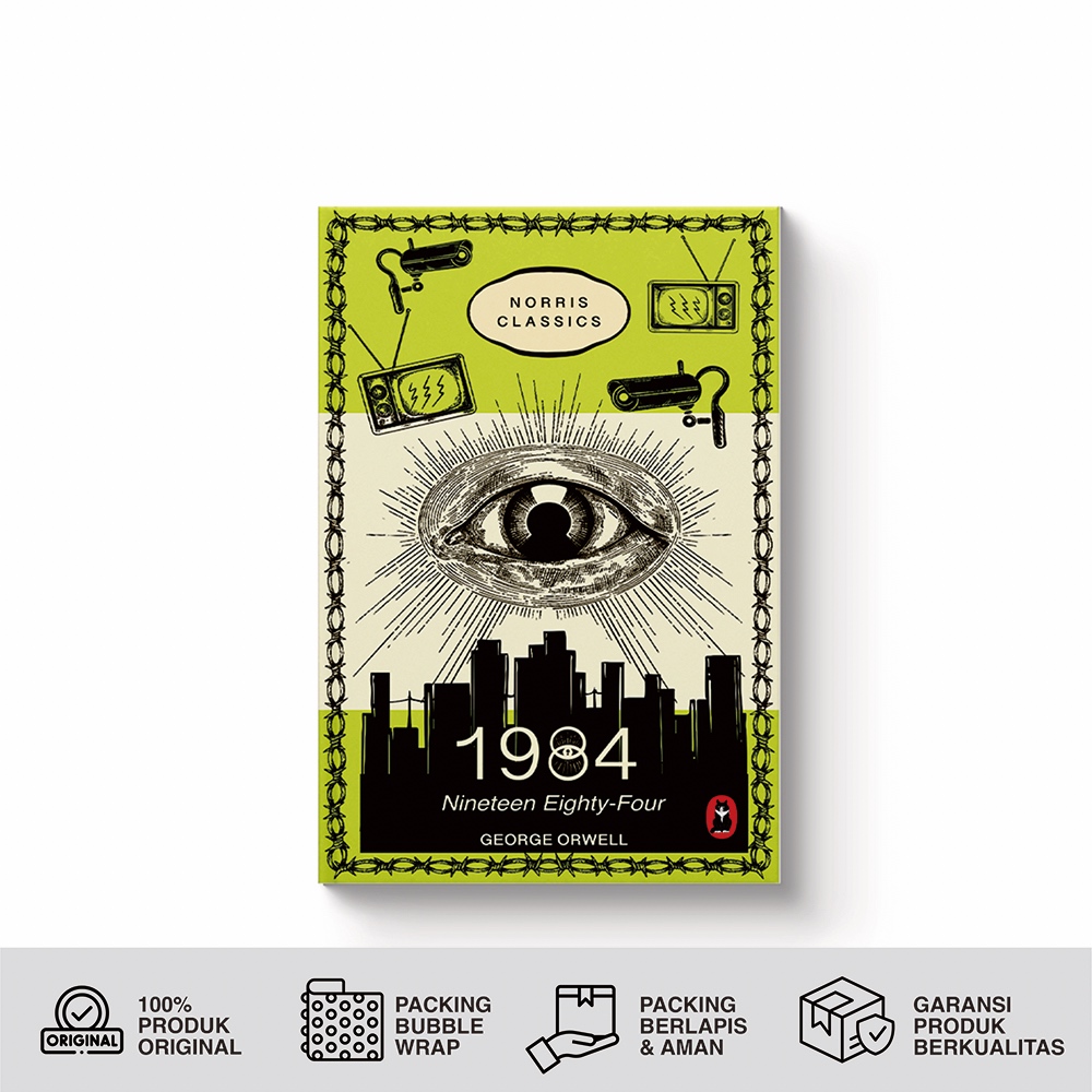 Jual 1984 (English Version) - George Orwell - Norris Book - Buku ...