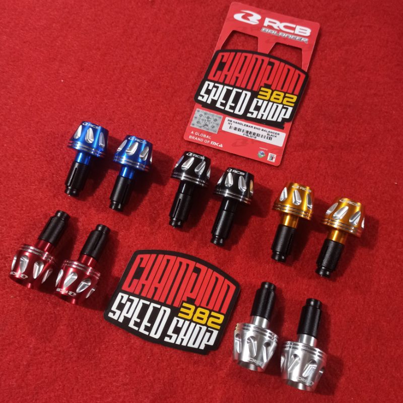 Jual BarEnd Handlebar Bar End Balancer Jalu Bandul Stang RCB Racing Boy ...