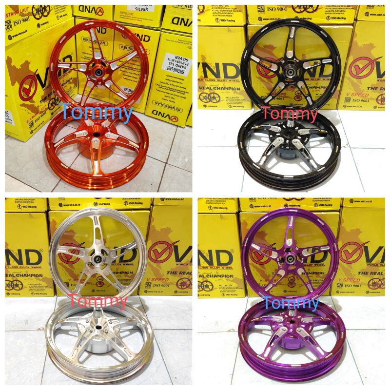 Jual Velg VND Bintang Laut Vario 110 125 150 160 Stylo Scoopy Beat Genio Spacy Vnd New V Speed ...