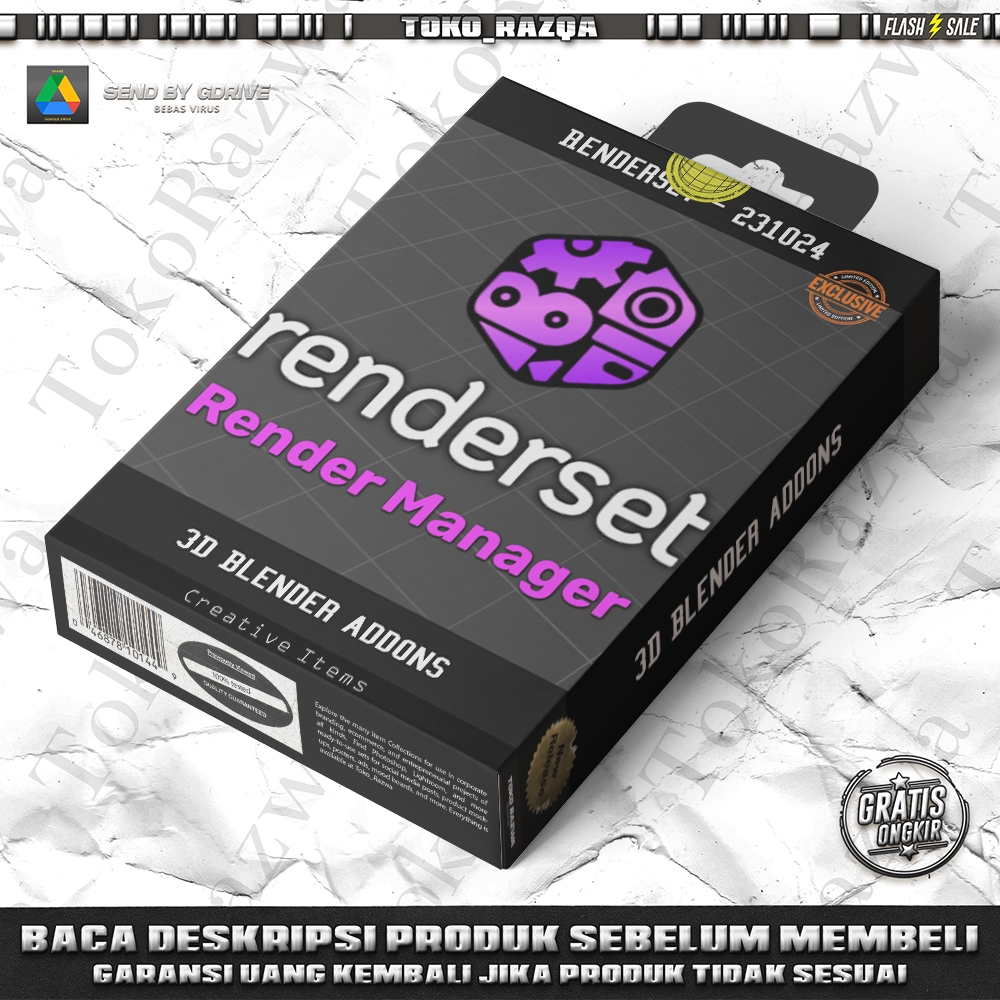 Jual 231024 - Renderset v2 - 3D Blender | Shopee Indonesia