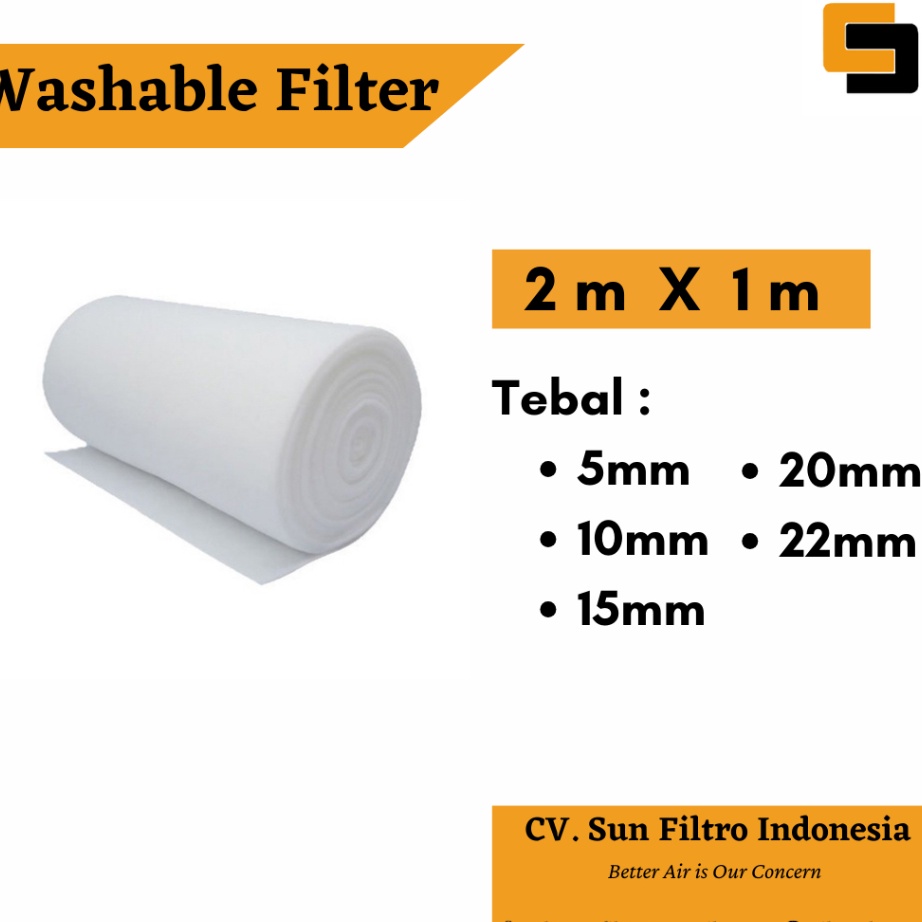Jual Filter Washable Roll Per Meter | Shopee Indonesia
