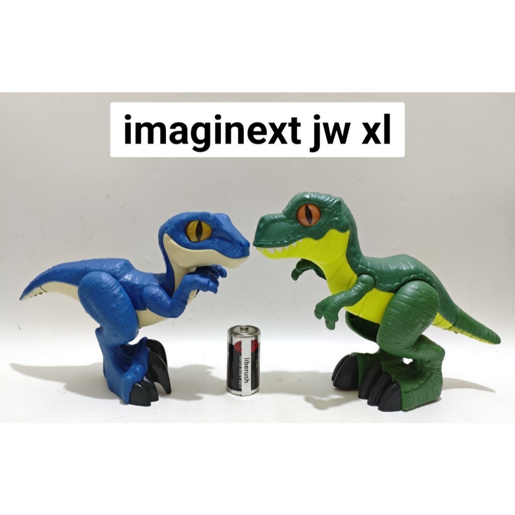 Jual Set Fisher price imaginext jurassic world tyranosaurus t rex ...