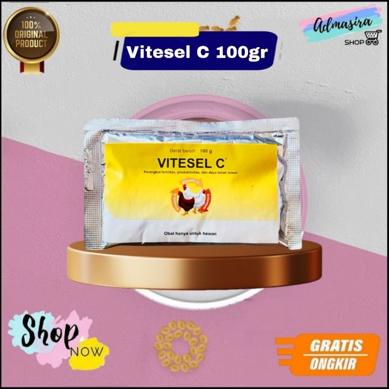 Jual VITESEL C 100 gram Medion Penambah Kesuburan Produktivitas dan ...