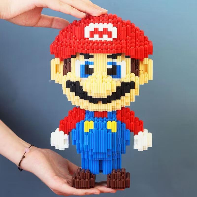 Jual TSC Toystown Nano Blocks Super Mario Bros 3D Model, Mainan Blok ...