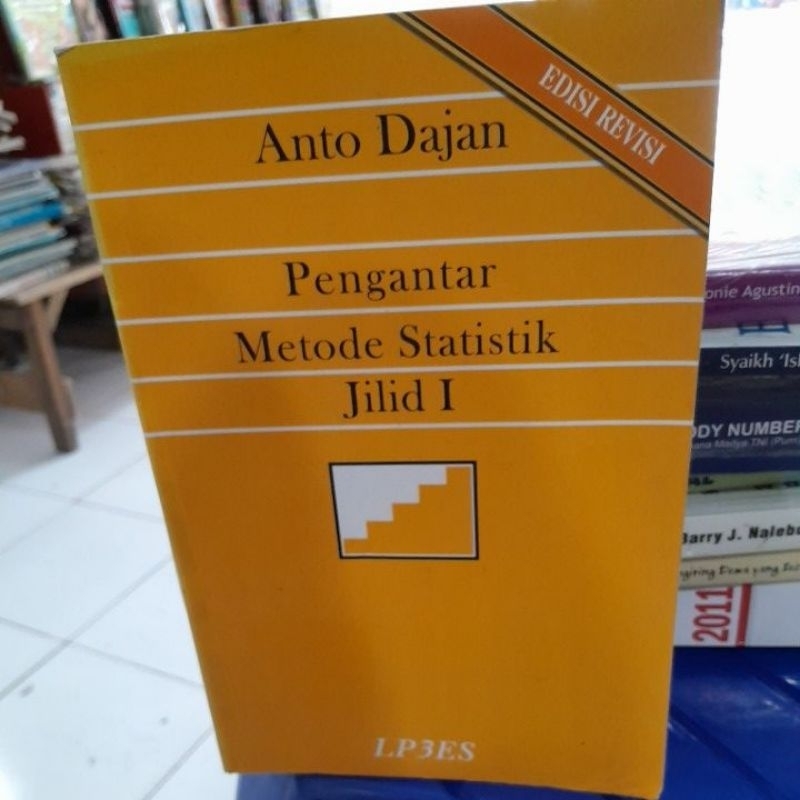 Jual PENGANTAR METODE STATISTIK JILID 1(ANTON DAJAN)BUKU SECOND ...