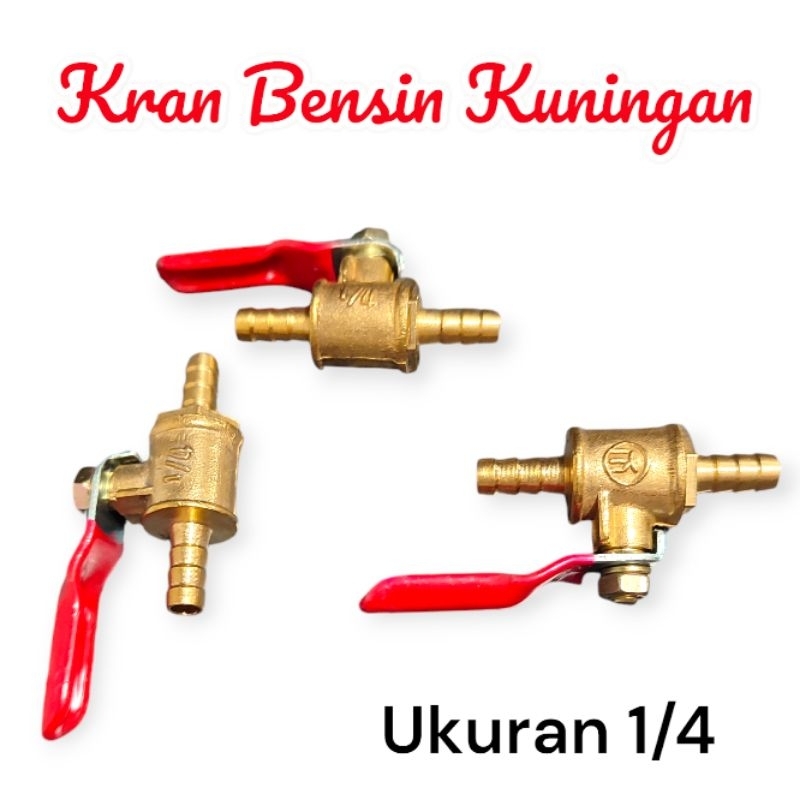 Jual Kran Keran Bensin Motor Tangki Bensin Minyak Karbu Univesal Kuningan 1/4 TIPE XL | Shopee ...