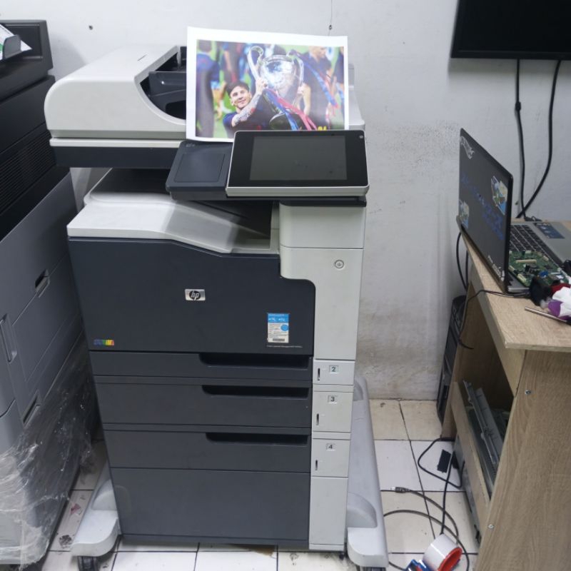 Jual Printer hp LaserJet pro 700 m775 mesin potocopy warna A3 | Shopee ...