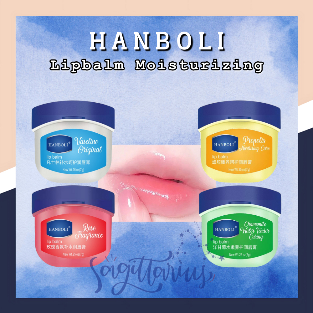 Jual HANBOLI Vaseline Lip Balm Cream Lip Mask Moisturizing Lip Vitamin ...