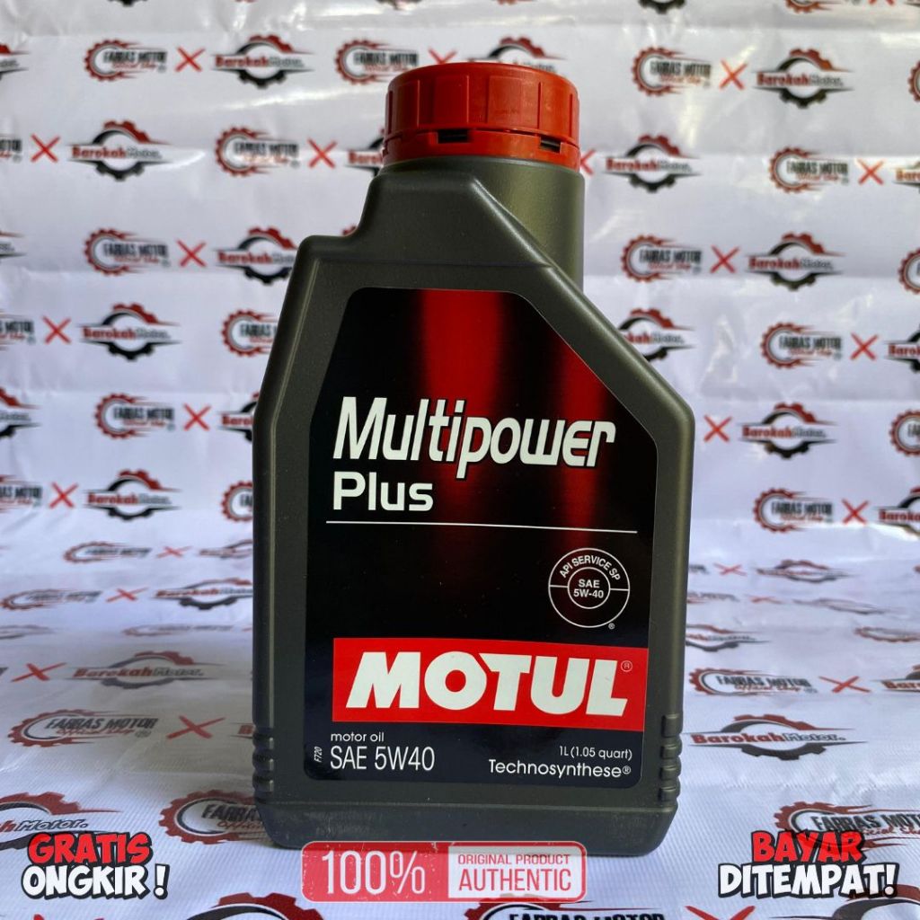 Jual OLI MOBIL MOTUL MULTIPOWER PLUS 5W-40 SP 1 LITER | Shopee Indonesia
