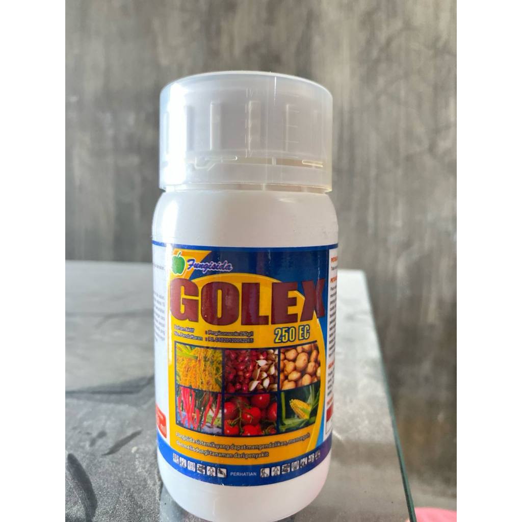 Jual GOLEX 250 EC 250 ML FUNGISIDA bercak daun bulai busuk daun ...