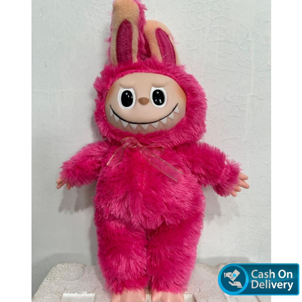 Jual LABUBU MUKA KARET UKURAN 45CM SNI/BONEKA LABUBU TERLARIS | Shopee ...
