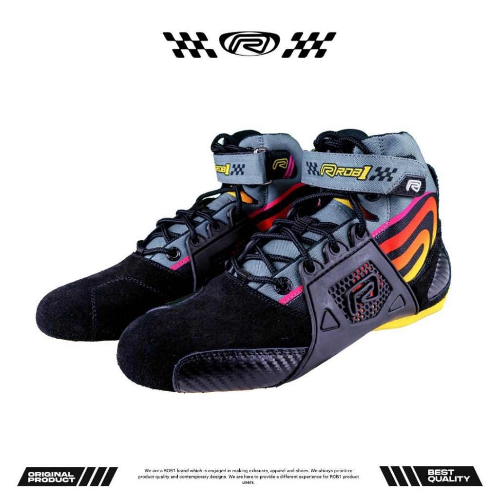 Jual Sepatu Drag ROB1 Racing Sonic Blaze | Shopee Indonesia