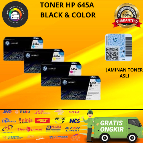 Jual Toner Hp LaserJet 645A 1 Set Original Cartridge | Shopee Indonesia