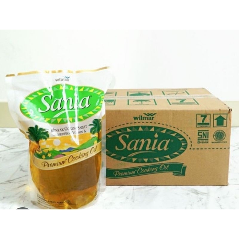 Jual Minyak Goreng Sania 2 Liter 1 Dus | Shopee Indonesia