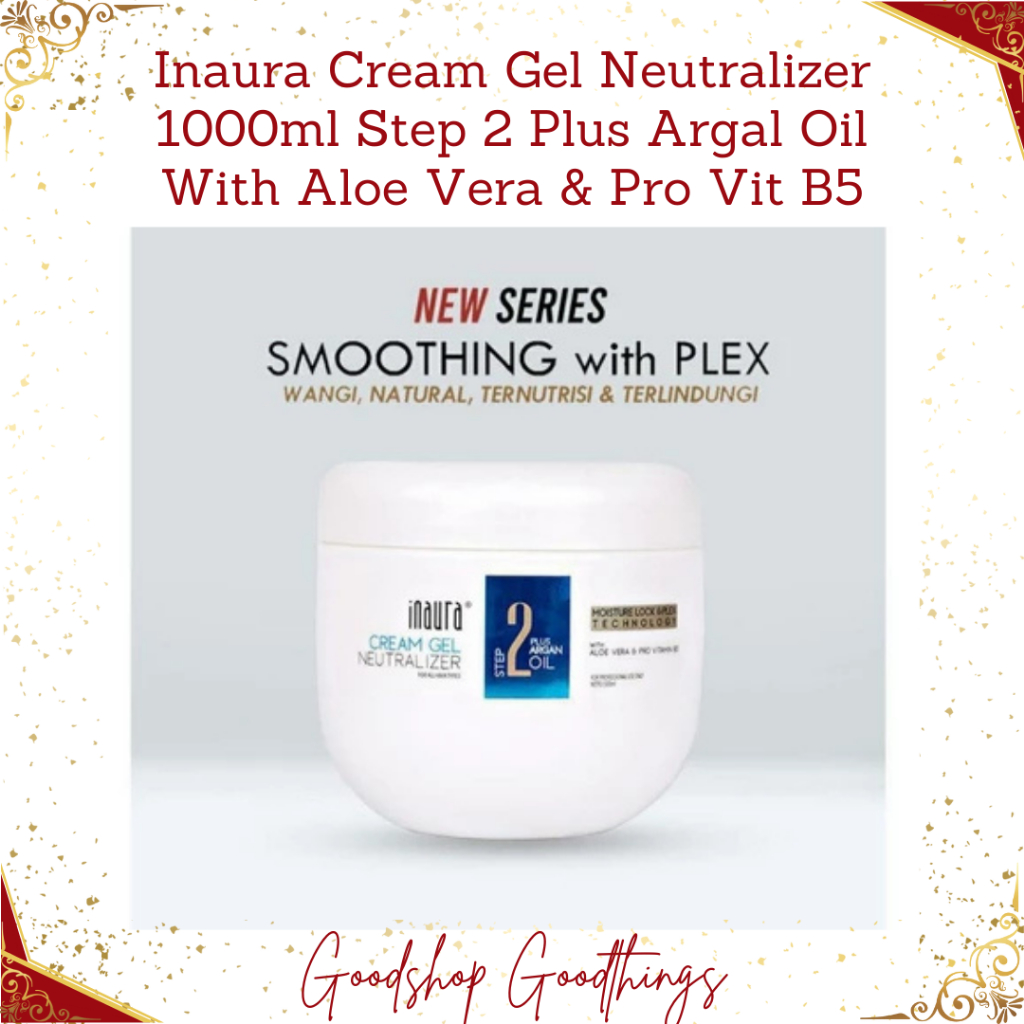 Jual Inaura Cream Gel Neutralizer 1000ml Step 2 Plus Argal Oil With ...