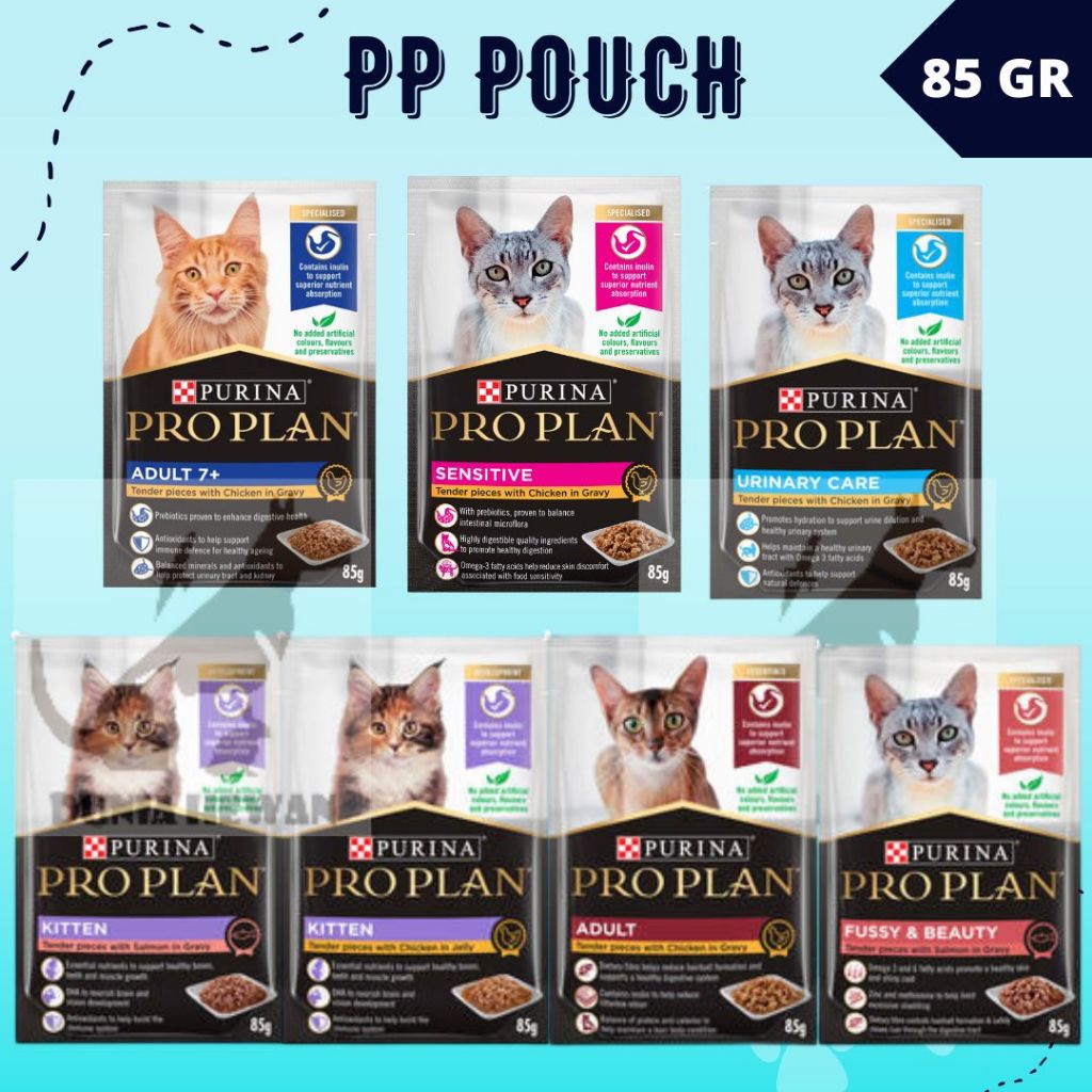 Jual Proplan / Pro Plan Pouch Adult Chicken / Sensitive / Urinary ...