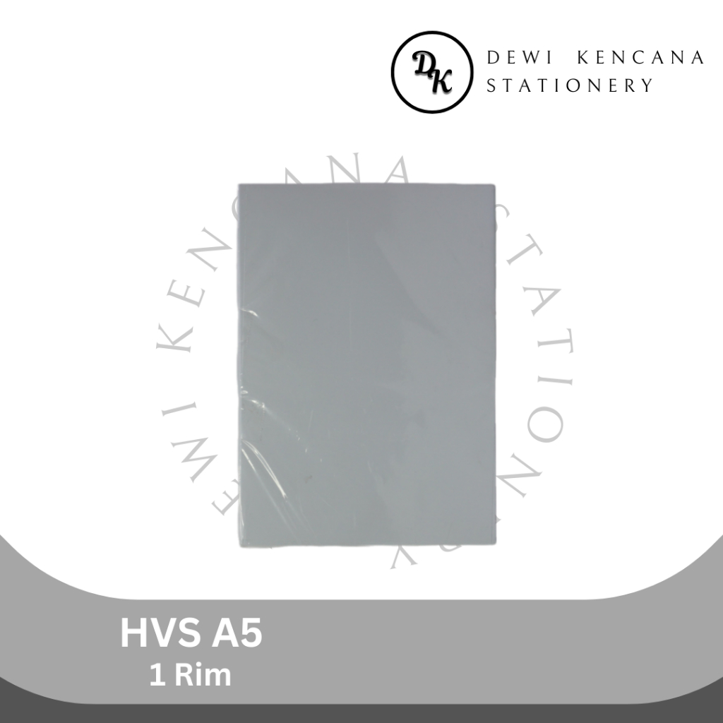 Jual Kertas HVS A5 75GSM/ Kertas HVS Print Fotocopy A5 1Rim isi 500 ...