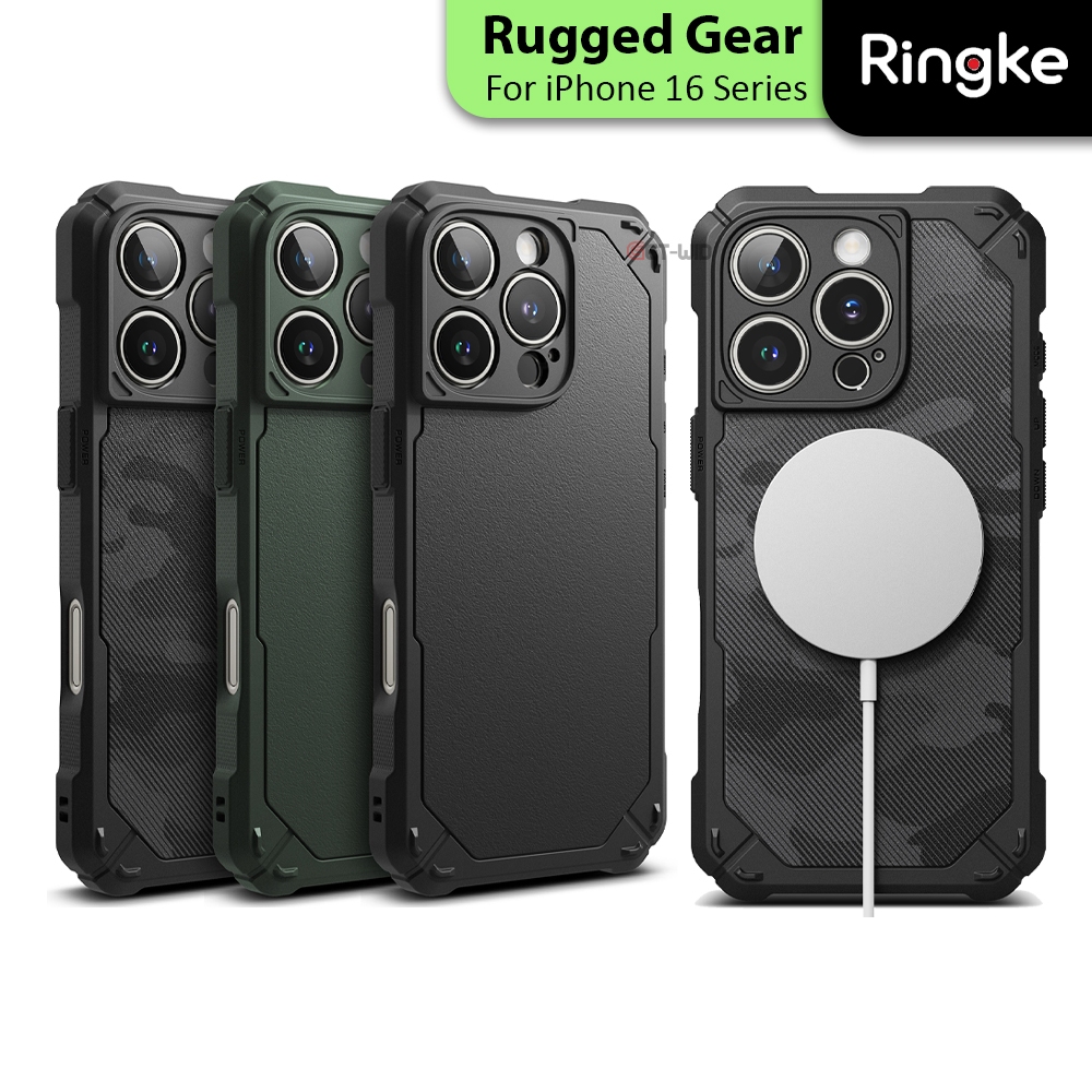 Jual Case iPhone 16 Pro Max Plus Ringke Rugged Gear MagSafe Magnetic ...